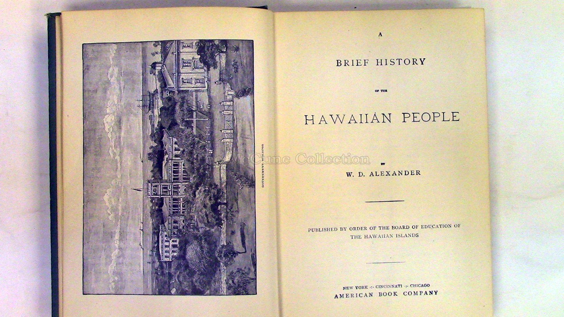 A Brief History of the Hawaiian people • The McCune Collection